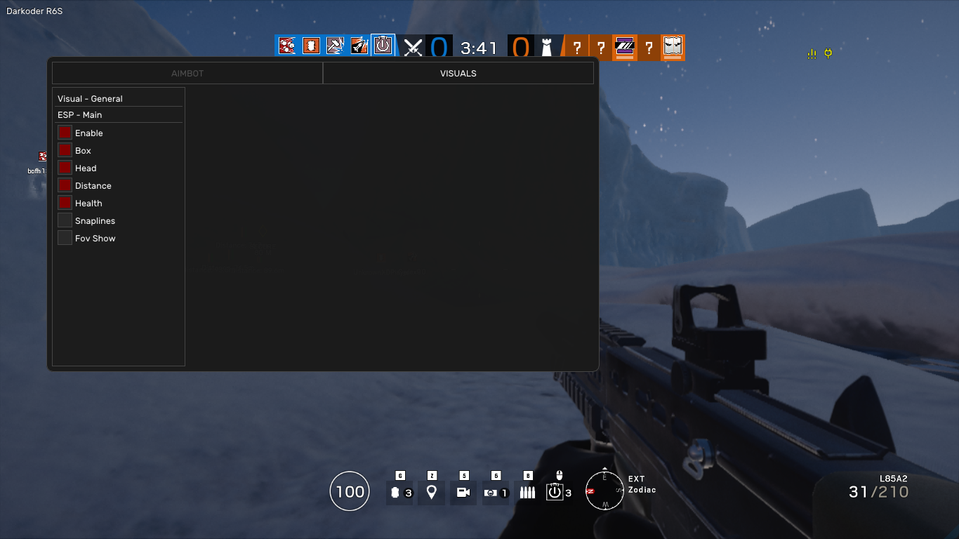 R6S H4X | Darkoder.com - Cheats and Private Softwares